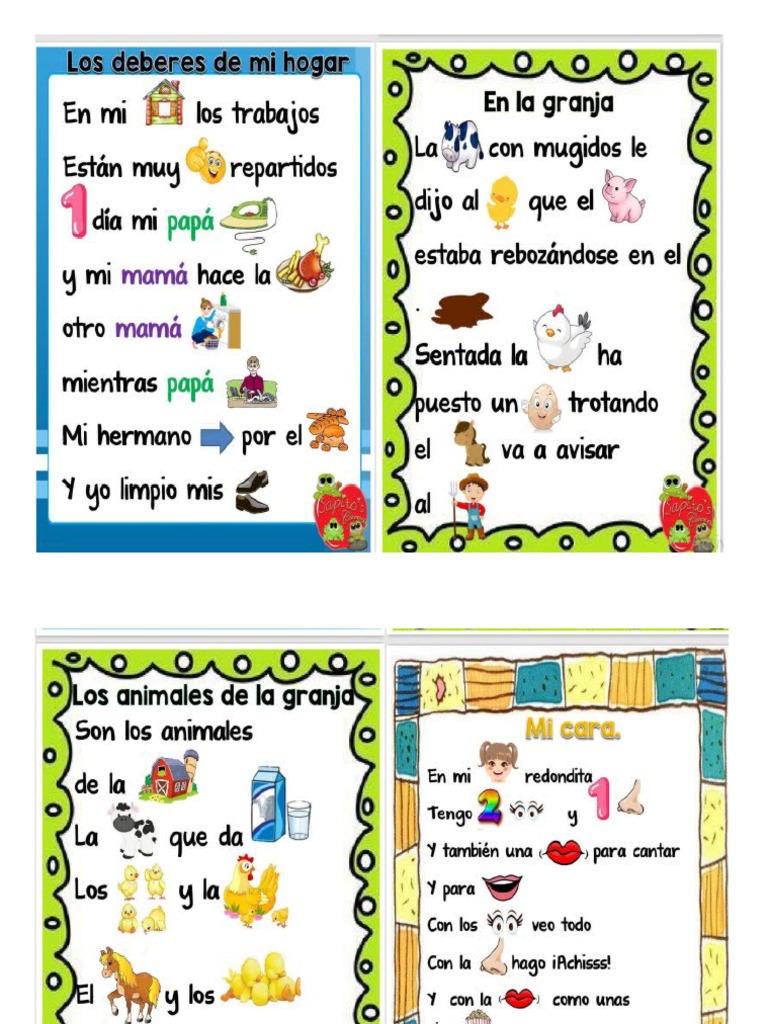 Cuentos Con Pictograma | PDF