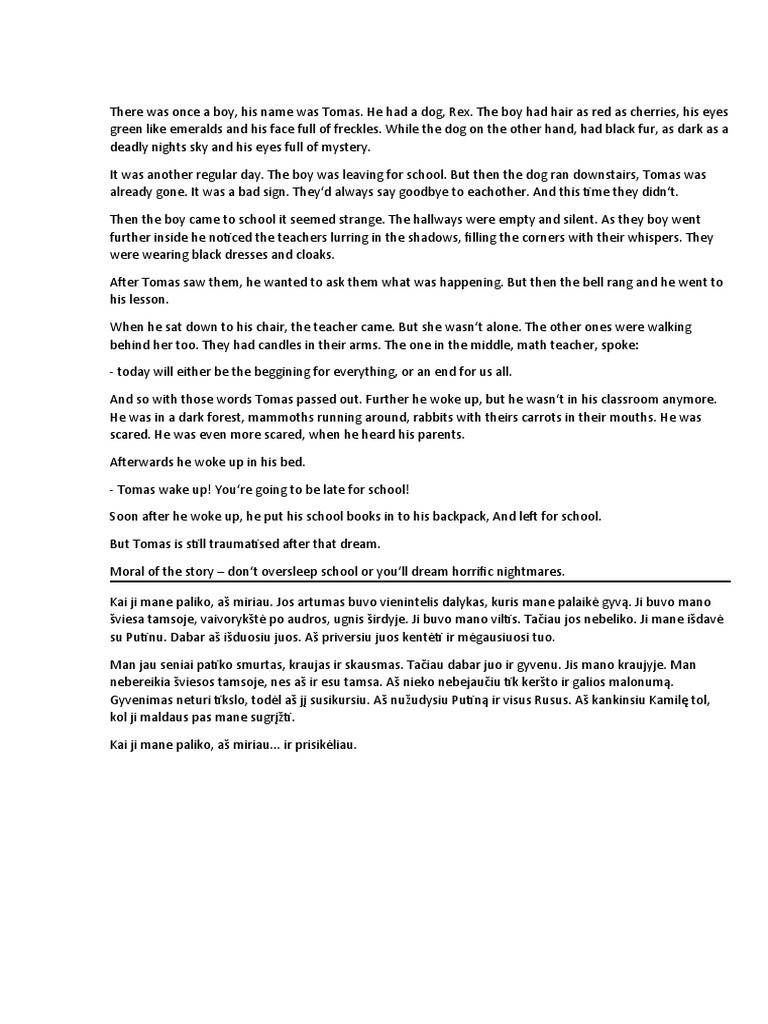 There Was Once A Boy | PDF