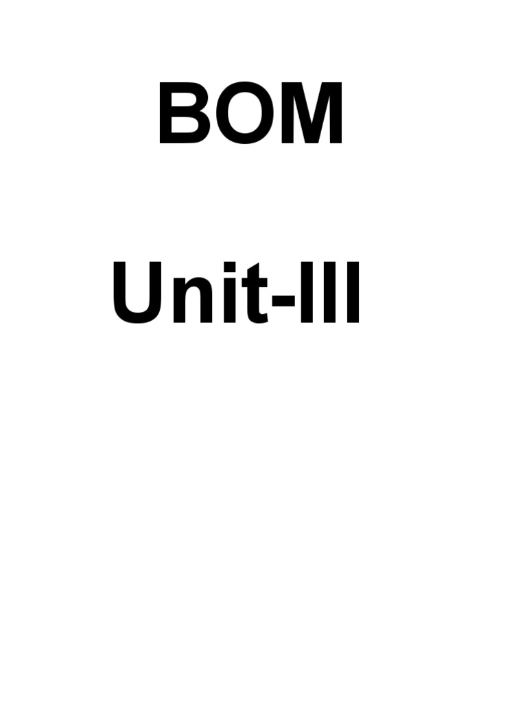 Bom Unit-3 | PDF | Pricing | Retail