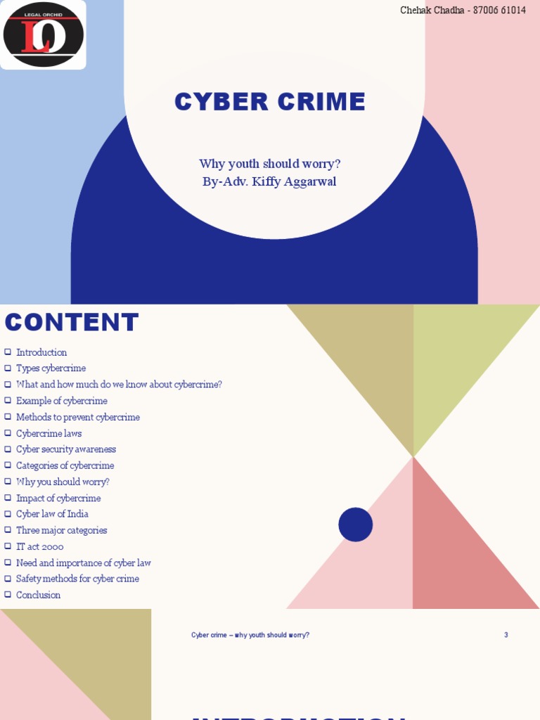 cyber crime presentation.pptx | PDF
