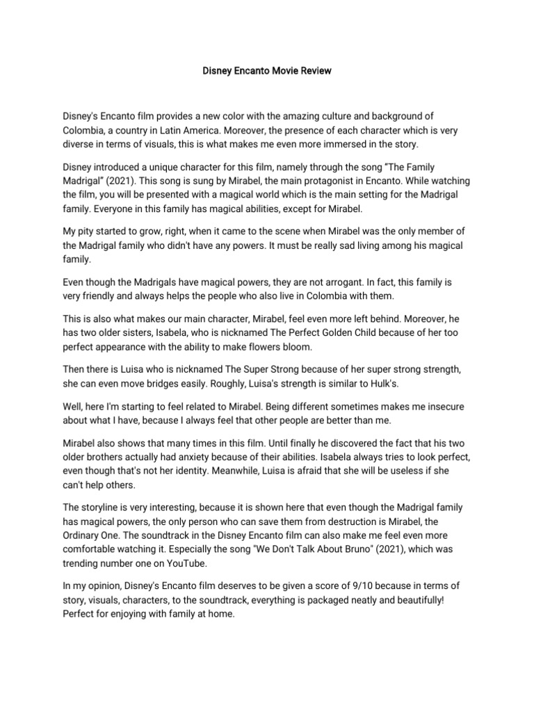 Disney's Encanto Provides a Magical Glimpse into Colombian Culture and ...