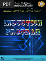 Invitation Letter For Induction Ceremony | PDF
