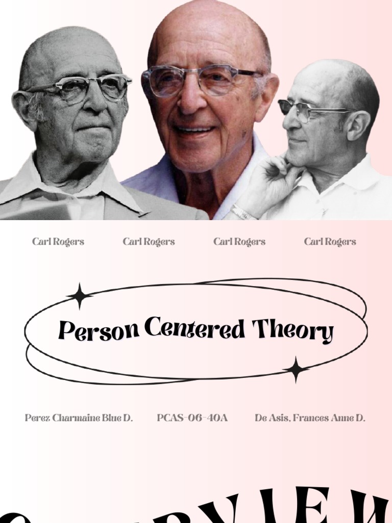 Carl Rogers, Person-Centered Theory.pdf | PDF | Self Actualization ...