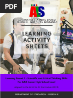 Alternative Learning System Form - AF2 - Modified ALS Enrolment Form 1 ...