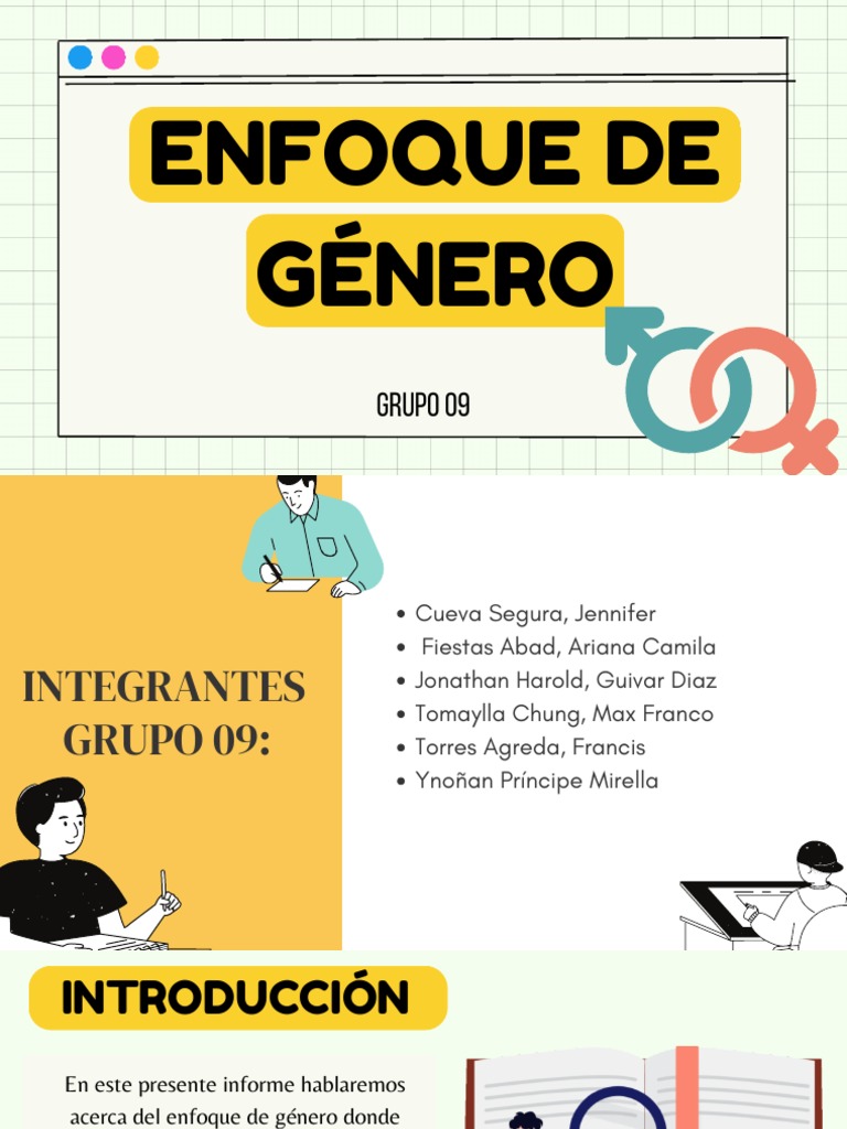 ENFOQUE DE GÉNERO | PDF | Igualdad de género | Estudios de género