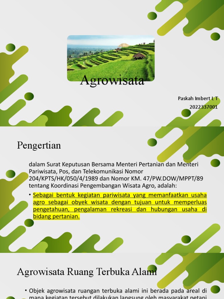 Agrowisata | PDF