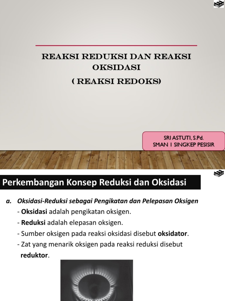 Konsep Reaksi Redoks PDF | PDF