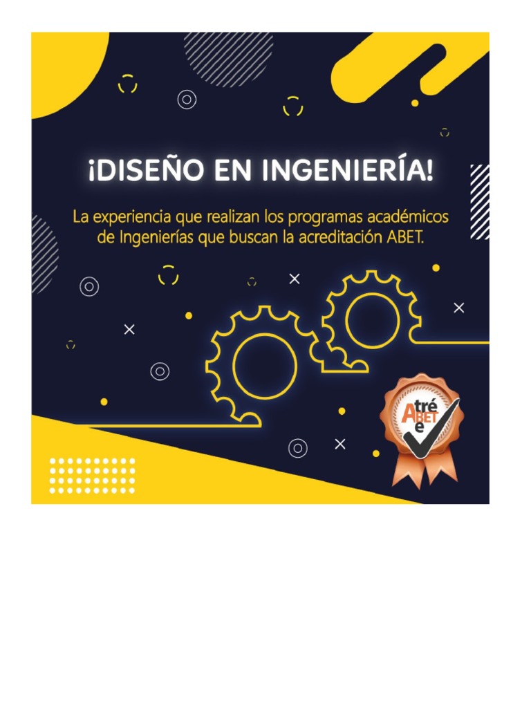 Aleon - ABET DISEÑO EN INGENIERÍA | PDF