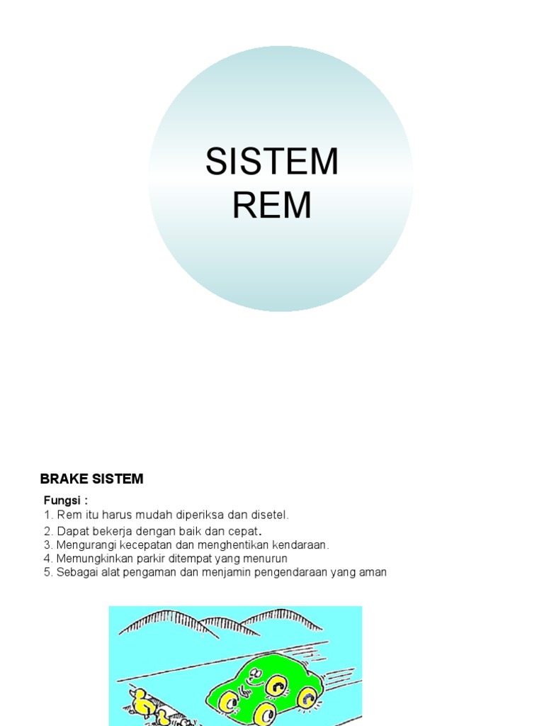 12.A. Sistem Rem | PDF