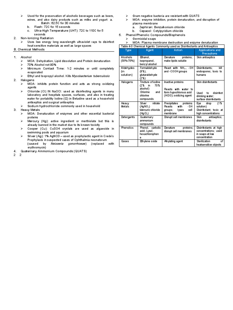 Lezon 2 | PDF | Disinfectant | Ethanol