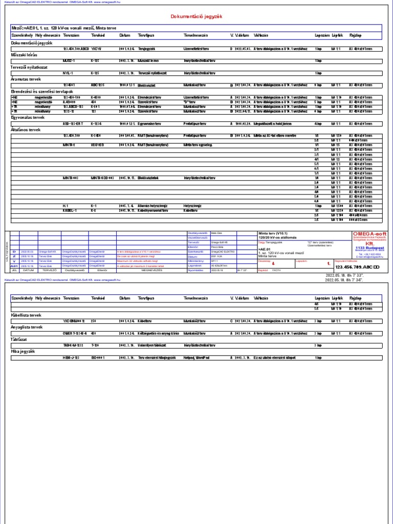 Minta Terv PDF | PDF