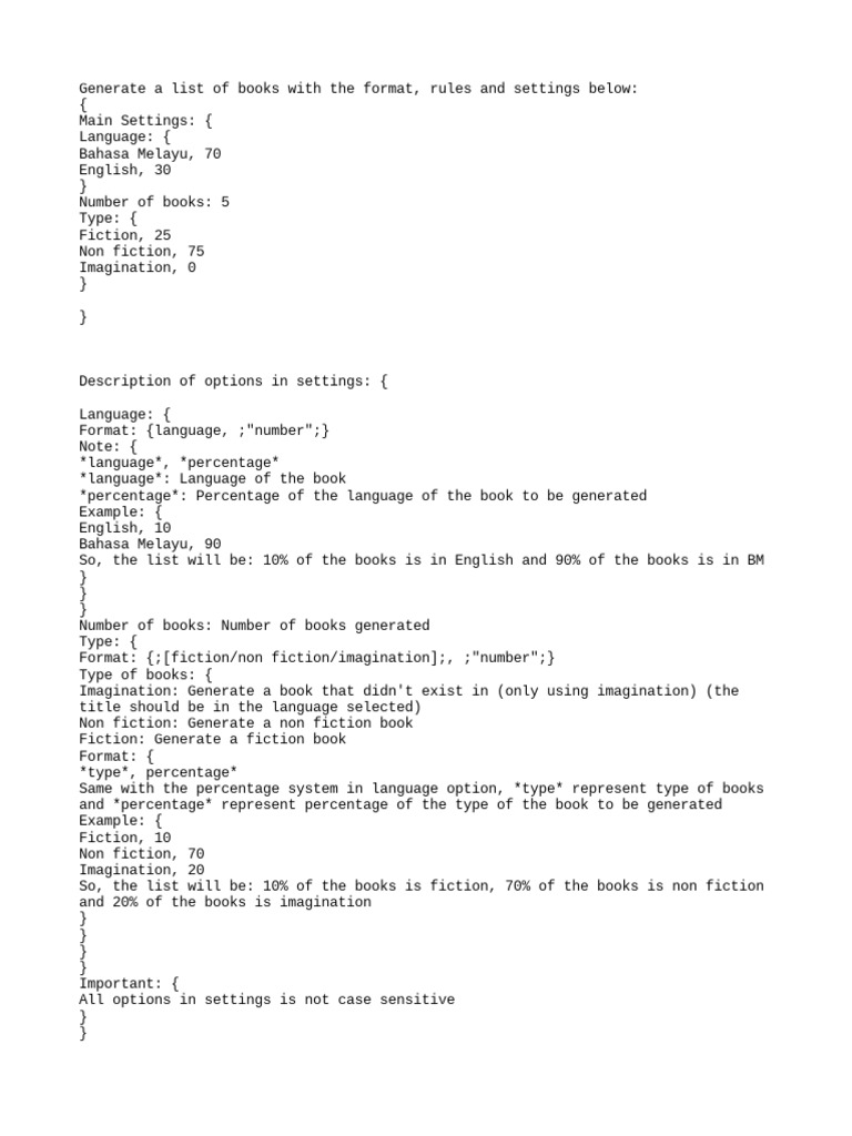 Generate A List of Books With The F | PDF | Function (Mathematics) | Json