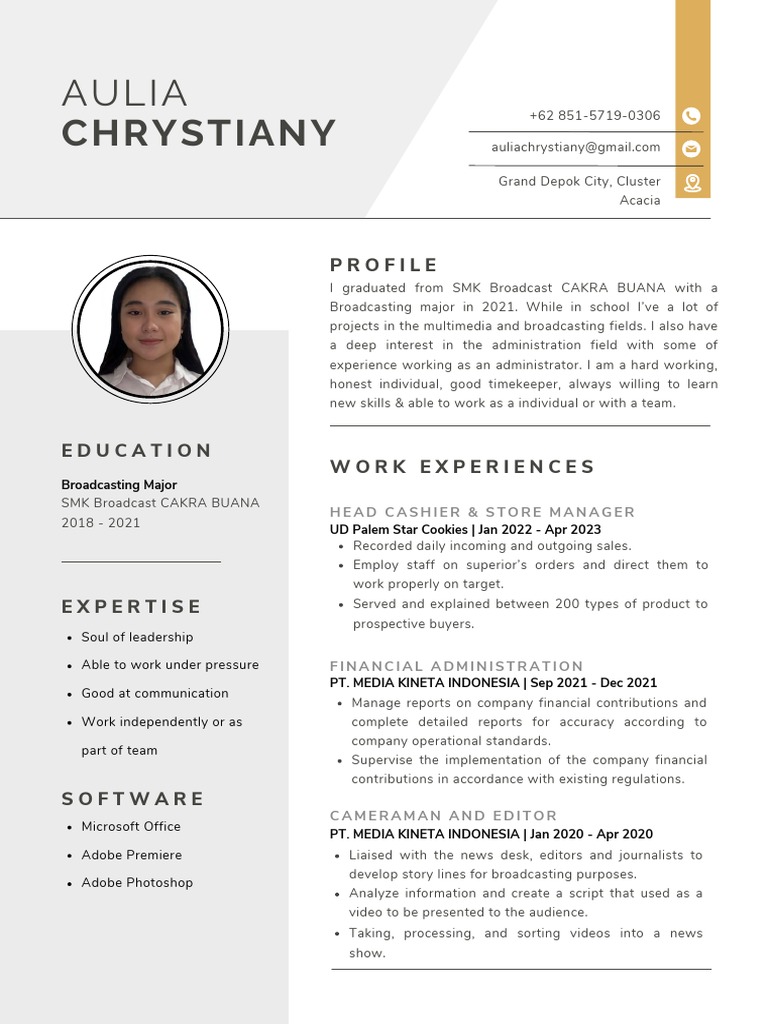 CV Aulia Chrystiany.pdf | PDF