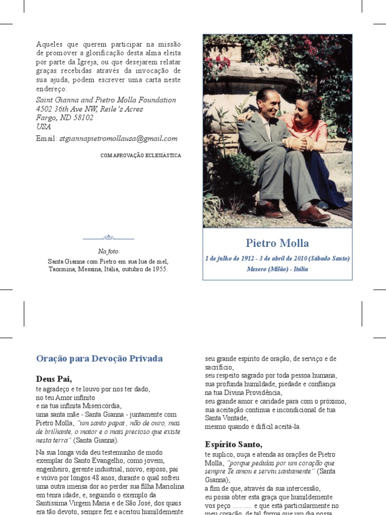 PIETRO MOLLA CARD GE PRAYER PORTOGHESE - Aperta CM 14x11 PDF | PDF ...