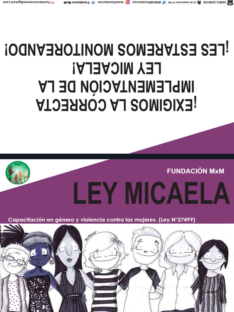 Folleto Ley Micaela | PDF
