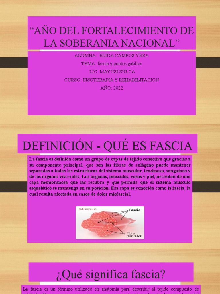 Facsia y Puntos Gatillos | Descargar gratis PDF | Punto gatillo ...