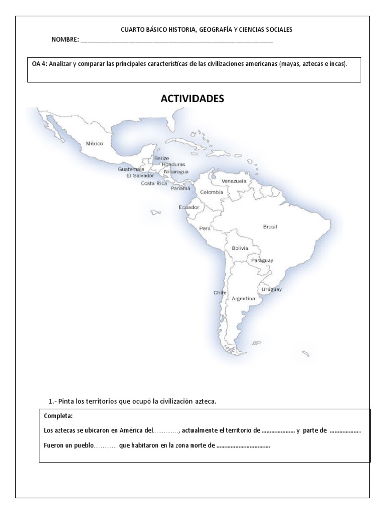 Los Aztecas Guia | PDF