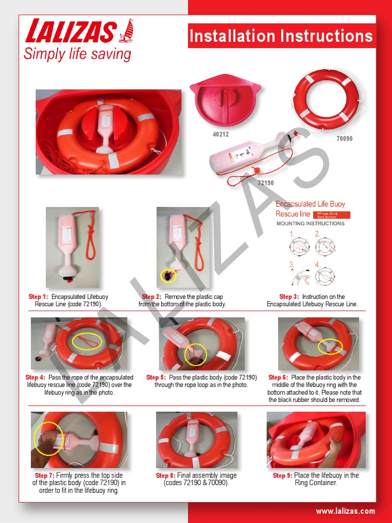 ARMARIO A LALIZAS - Lifebuoy - Ring - SOLAS, - With - Reflective - Tape ...