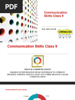 Class 9 Lesson 1 - Communication Skills | PDF | Communication ...