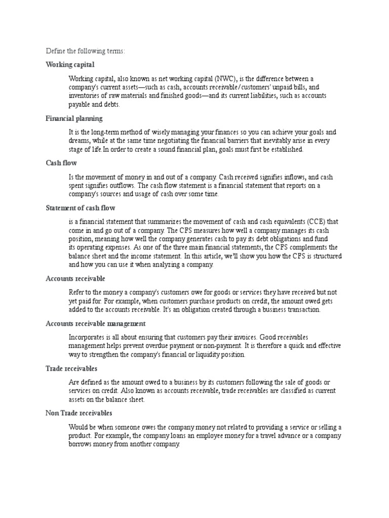 BUSINESS FINANCE - Activity 3 | PDF | Working Capital | Balance Sheet