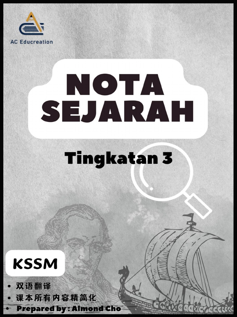 NOTA SEJARAH TINGKATAN 3 [双语版 SAMPLE] | PDF