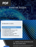 Optimización de La Base Datos PDF | PDF | Bases de datos | Datos