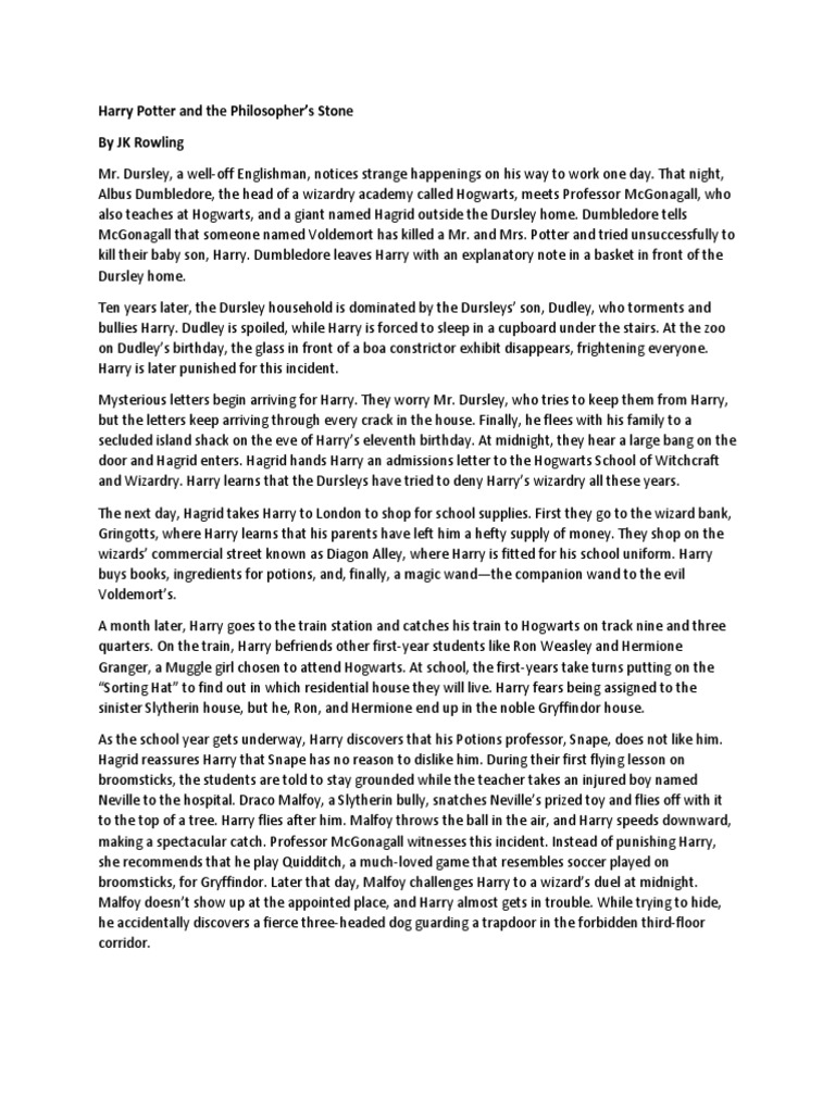 Harry Begins His Magical Journey: Harry Potter is Introduced to the ...