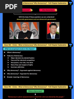 Class 9th - Civics Full Explanation | PDF | Democracy | Political ...