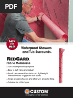RedGard Installation Instructions | PDF | Masonry | Tile