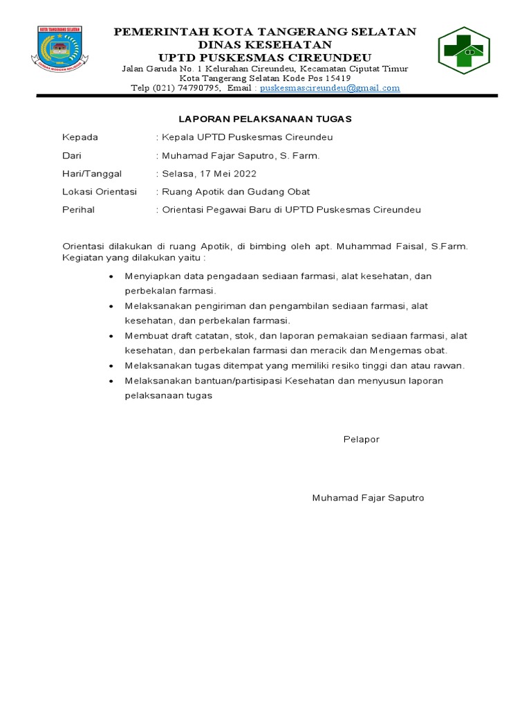 LPT Orientasi | PDF