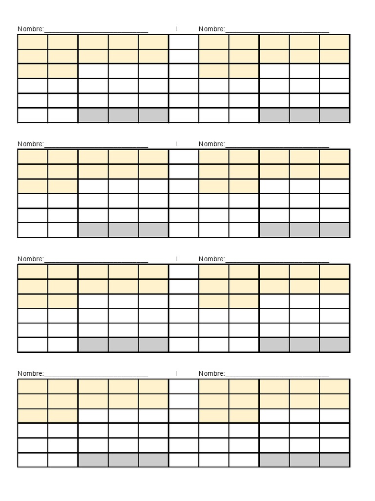 Registro Test Cooper | PDF