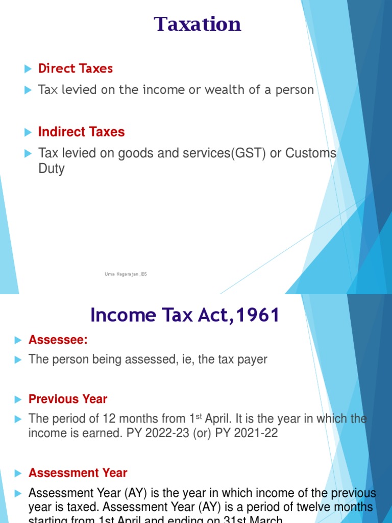 Income Tax PDF | PDF | Capital Gain | Salary