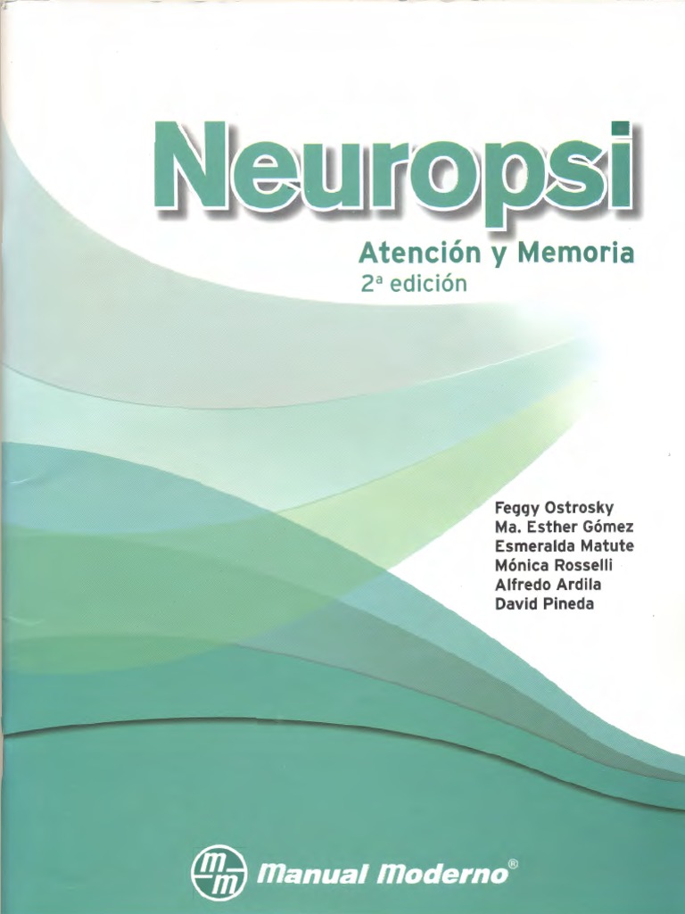 NEUROPSI - Manual PDF | PDF | Atención | Cerebro