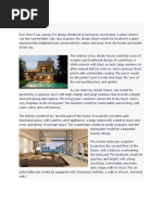 My Dream House Essay For Class 1 | PDF | Cooking, Food & Wine | Wellness