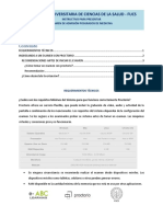 Instrucciones para instalar Proctorizer | PDF