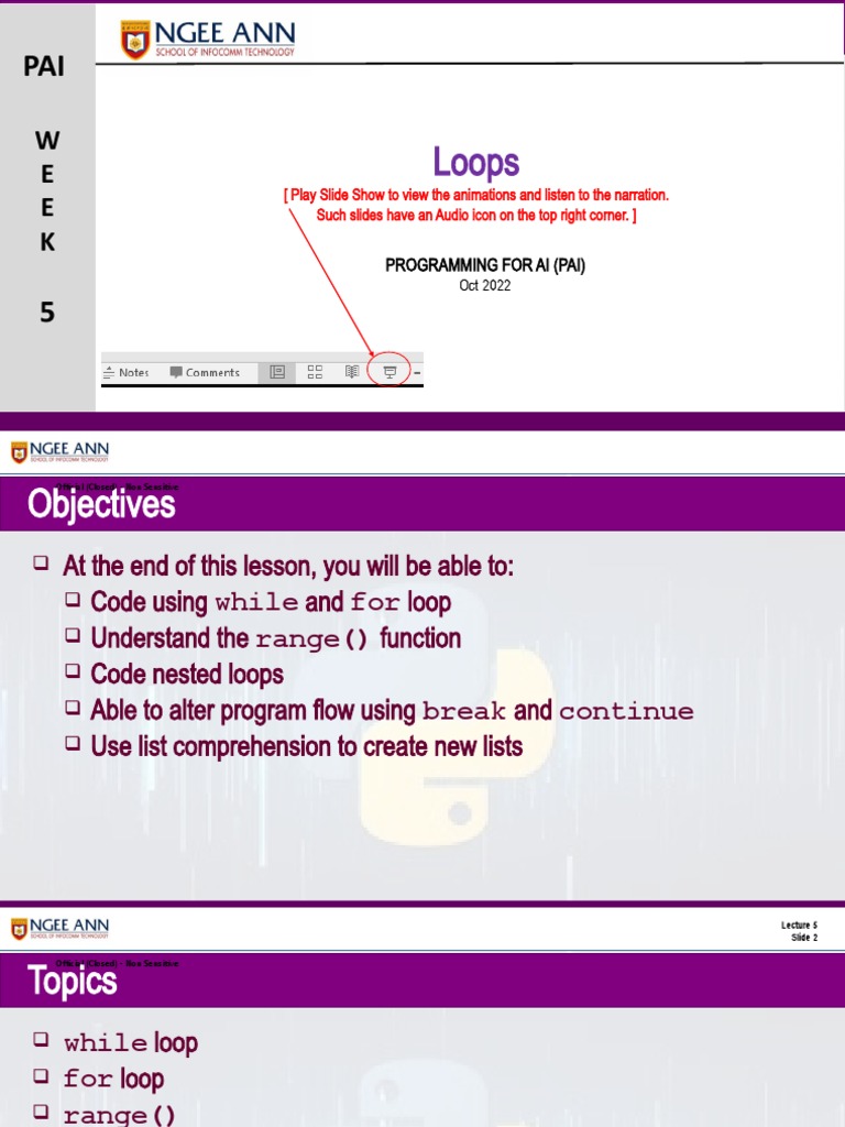 PAI Lecture 5 | PDF | Control Flow | Software Development