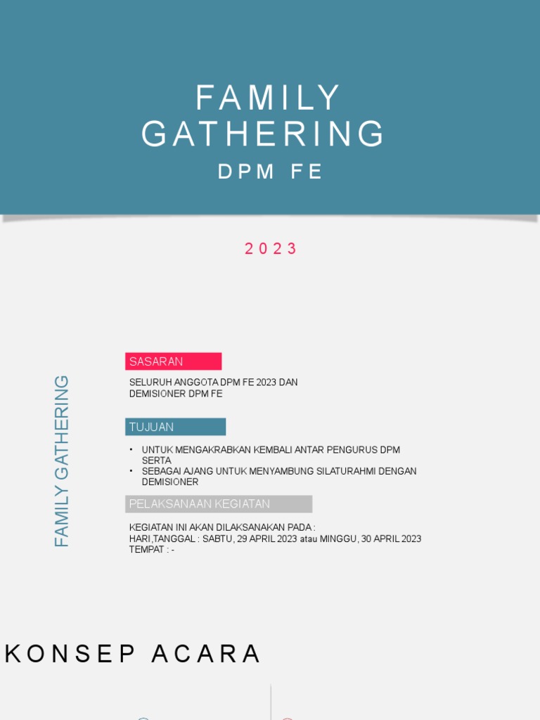 Family Gathering-1 | PDF