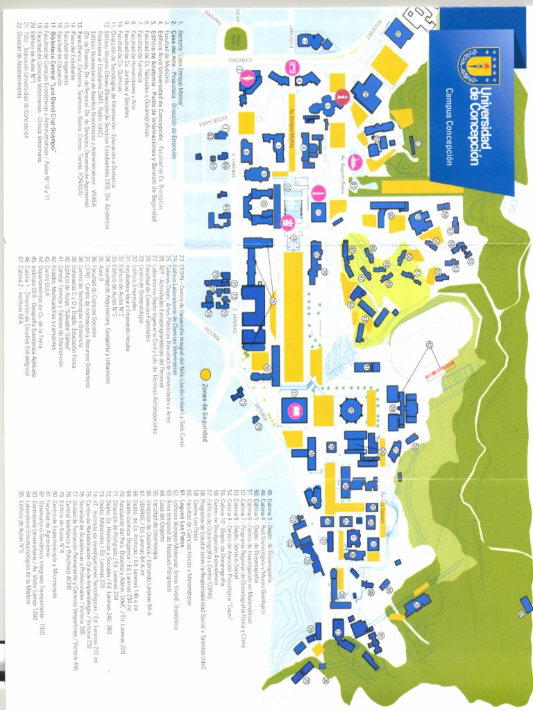 Mapa Del Campus De La Universidad Brown Faculty Of Architecture And