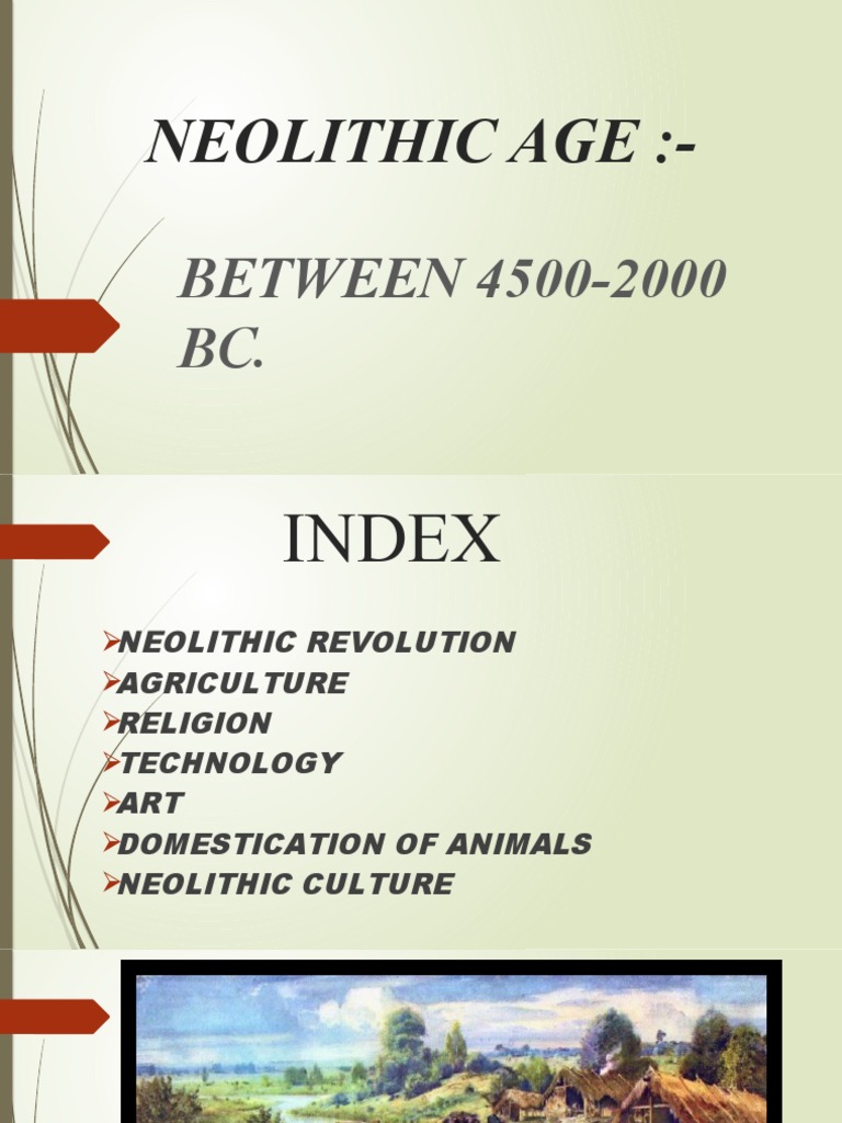 Neolithic Age 15 | PDF | Neolithic | Agriculture