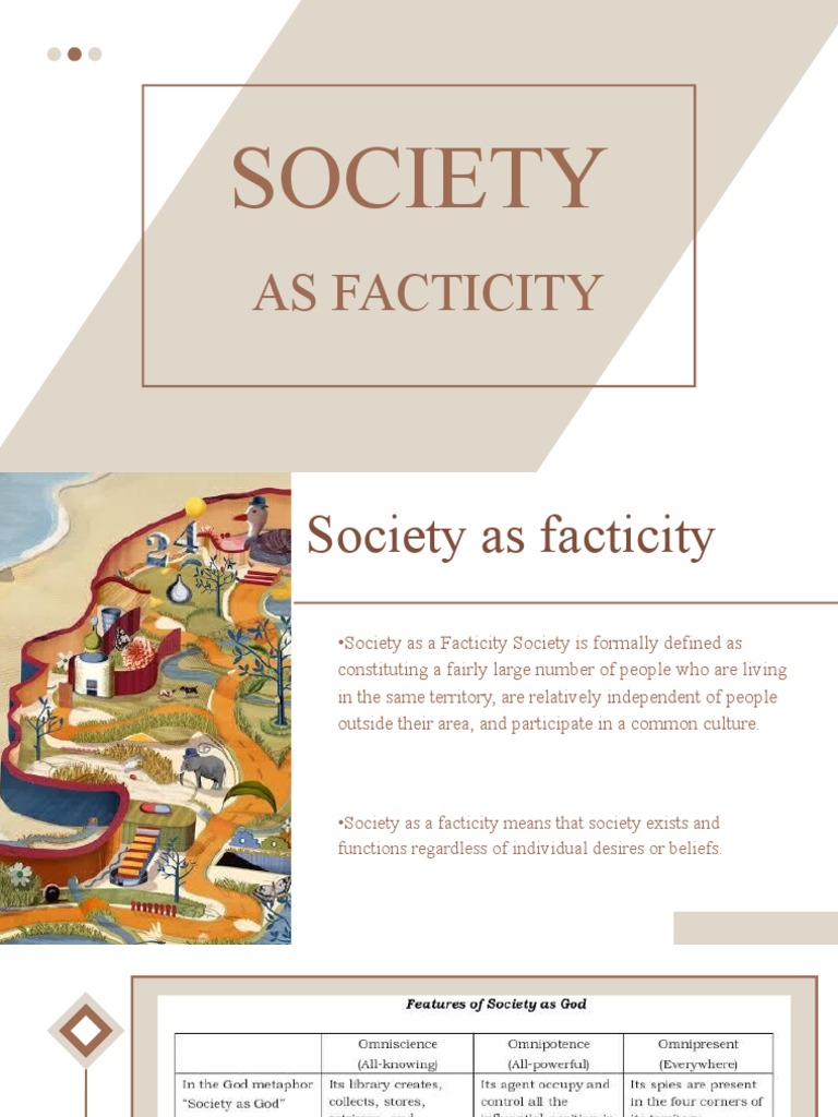 Society As A Facticity 2 | PDF