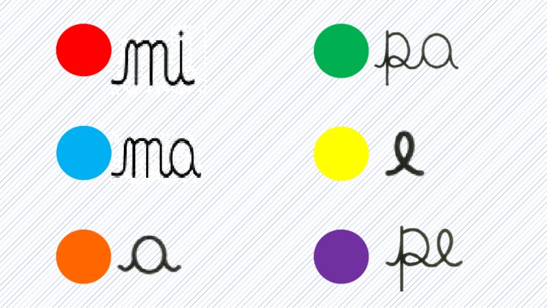 Codigo de Colores Guia Mensaje Secreto | PDF