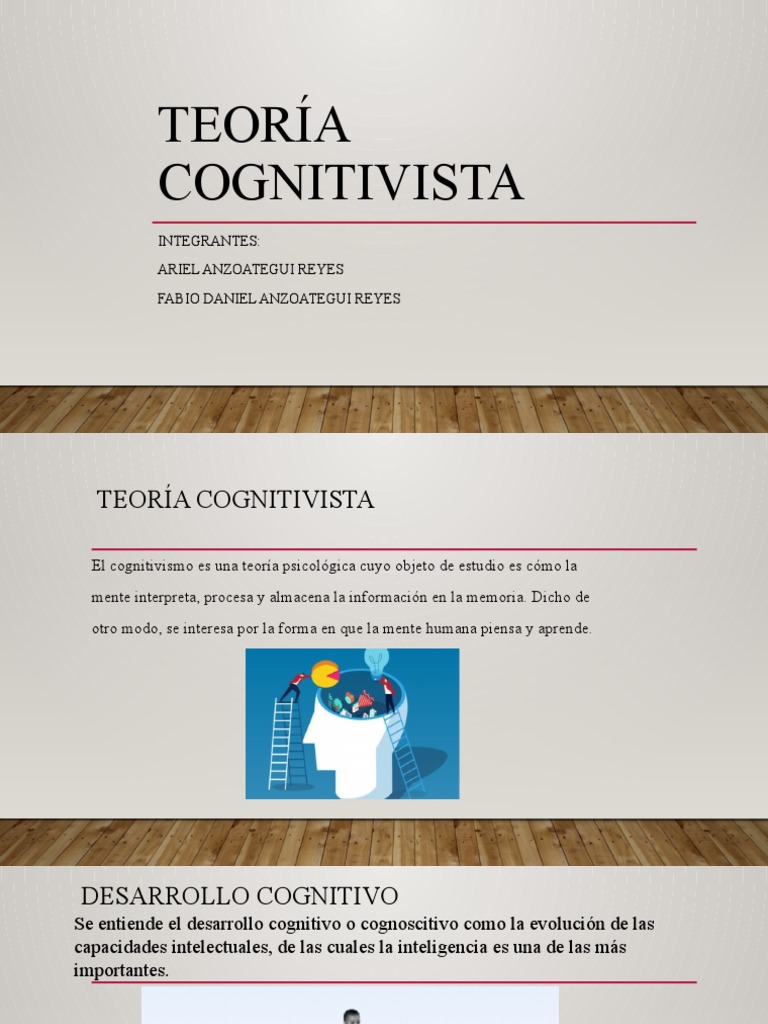 Teoría Cognitivista | PDF | Aprendizaje | Psicología cognitiva