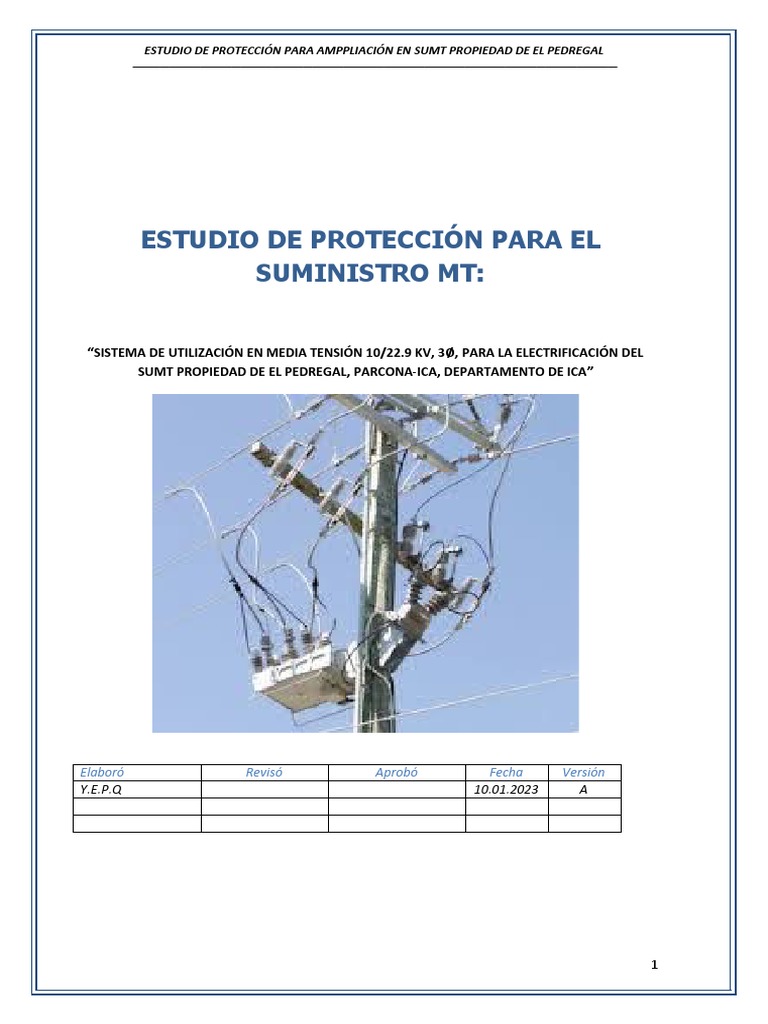 Est. Protec - Ic 107 - Sumt Yaurilla - B | PDF | Relé | Ingeniería de la Energía