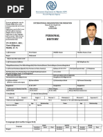 Cover Letter International Organization For Migration (IOM) | PDF