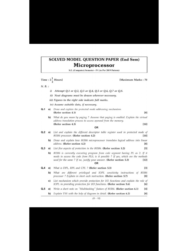 Endsem Sample Paper | PDF Endsem Sample Paper | PDF