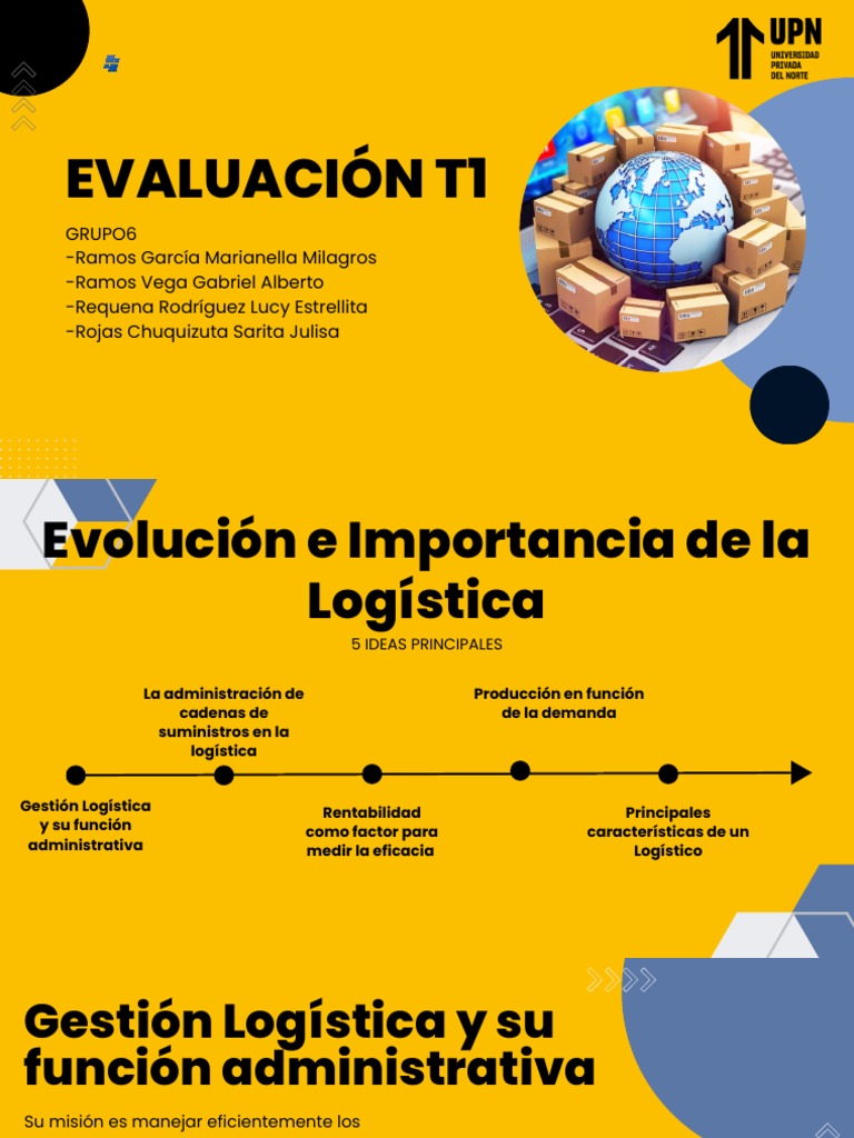 T1 Grupo6 | PDF | Logística | Economias