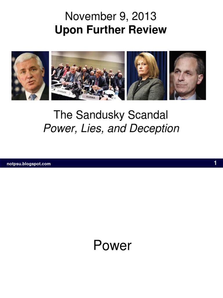 Nov 2013 - Psu Bot - Final | PDF | Jerry Sandusky | Pennsylvania State ...
