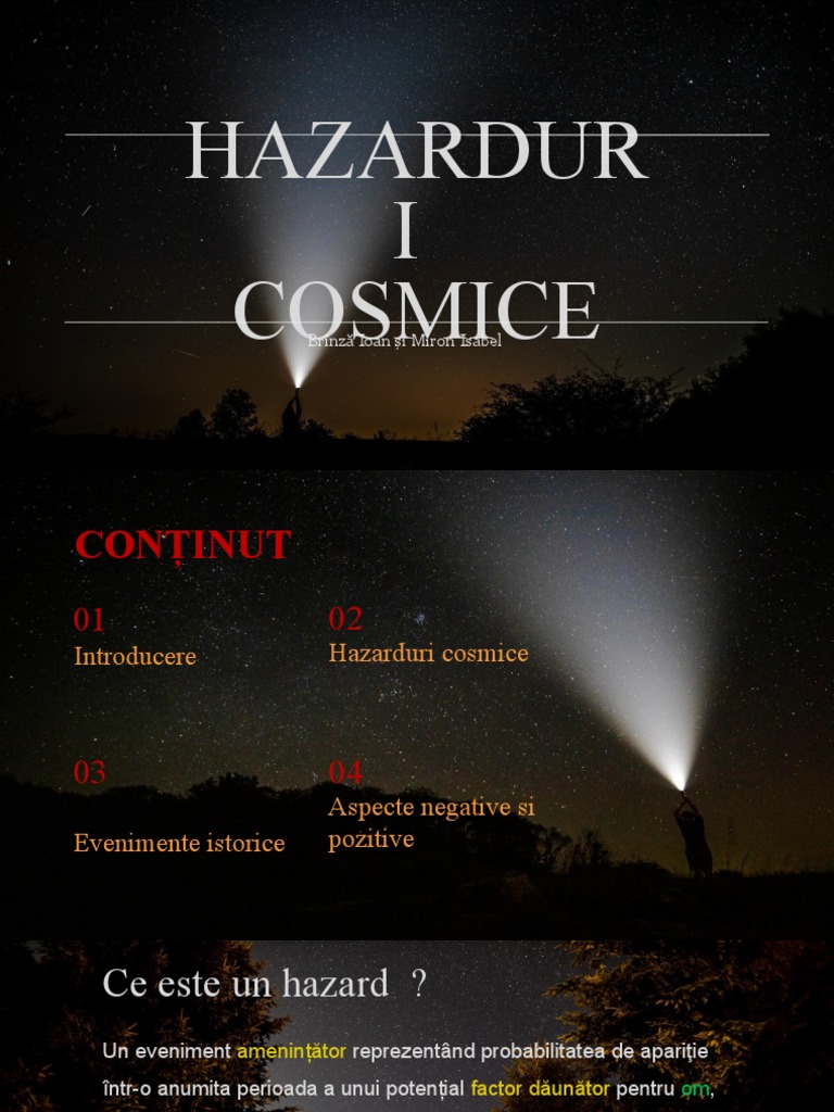 Hazarduri Cosmice | PDF