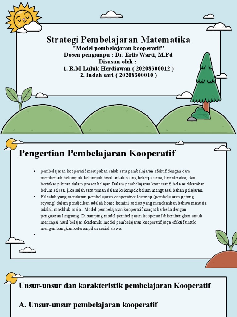 Pembelajaran Kooperatif | PDF | Karier & Perkembangan