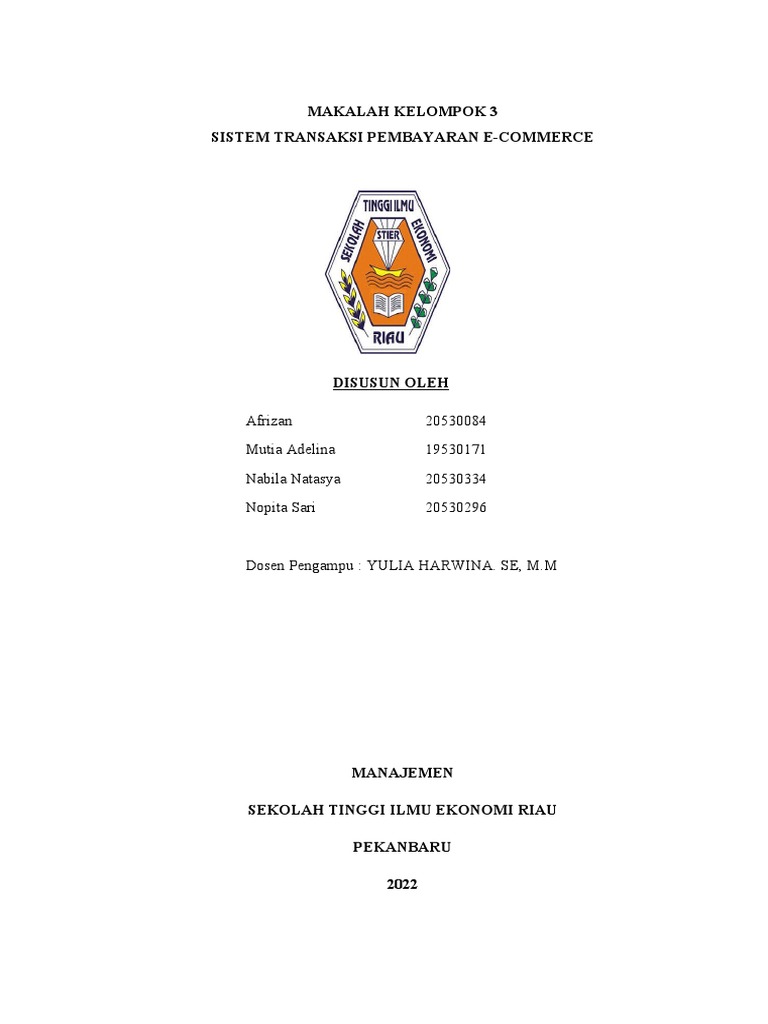 Makalah e Commerce | PDF